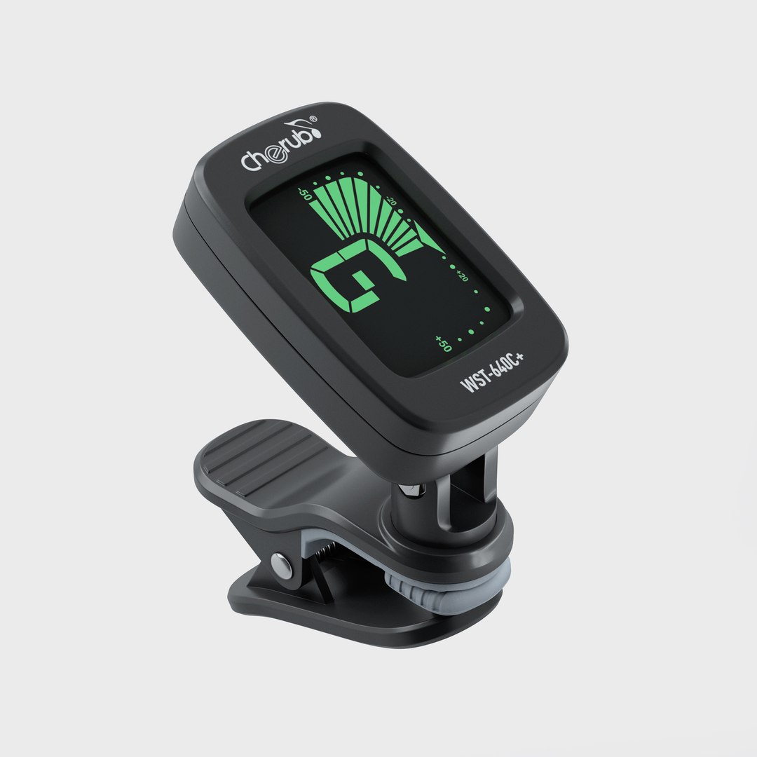 3D Guitar tuner model - TurboSquid 1918531