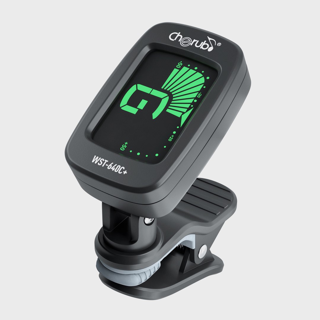 3D Guitar tuner model - TurboSquid 1918531