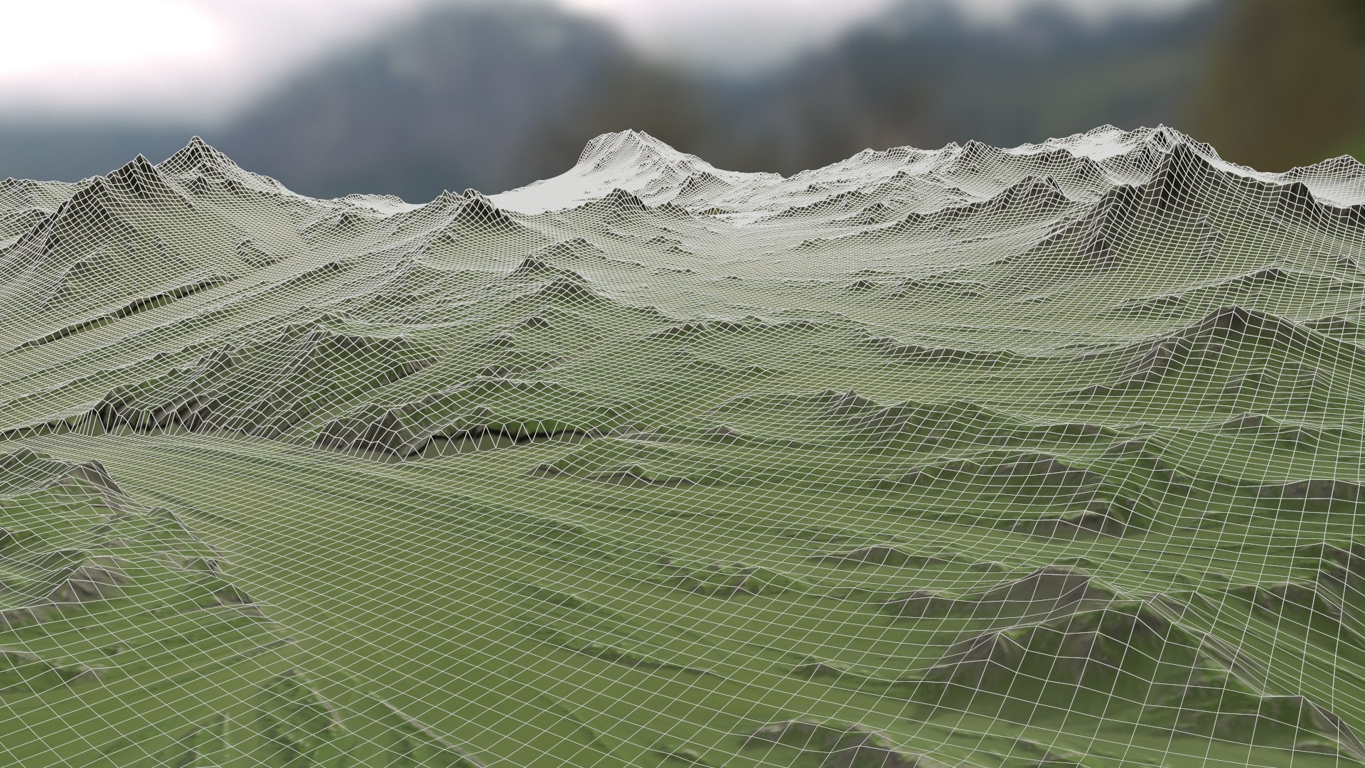 3D land landscape scape - TurboSquid 1400594