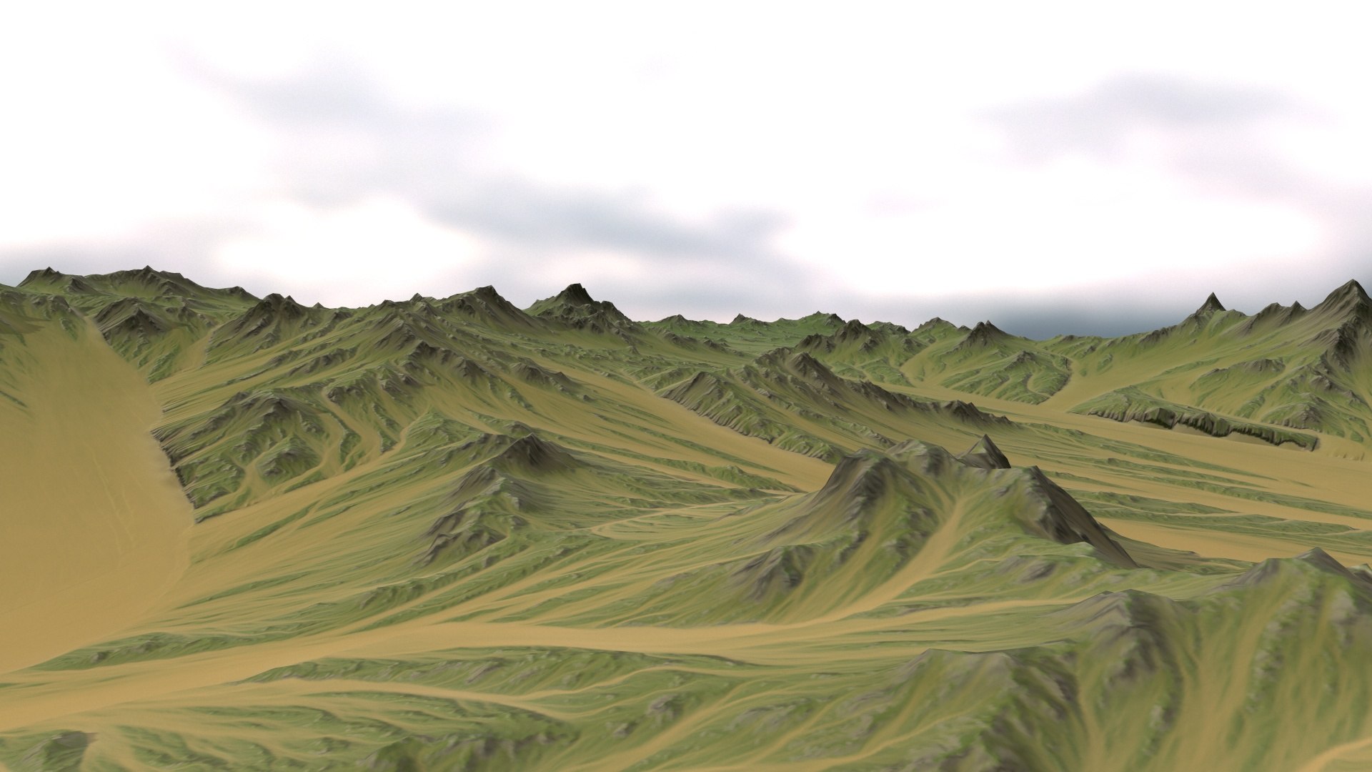 3D land landscape scape - TurboSquid 1400594