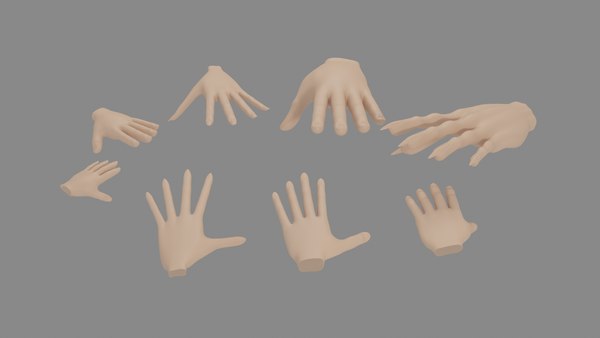 Free 3D Hand Models | TurboSquid
