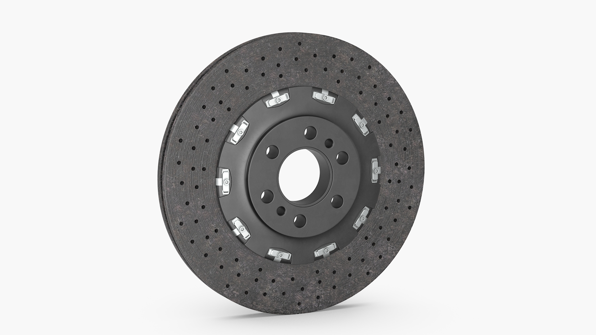 3D Carbon Ceramic Brake Disc Model - TurboSquid 2389321