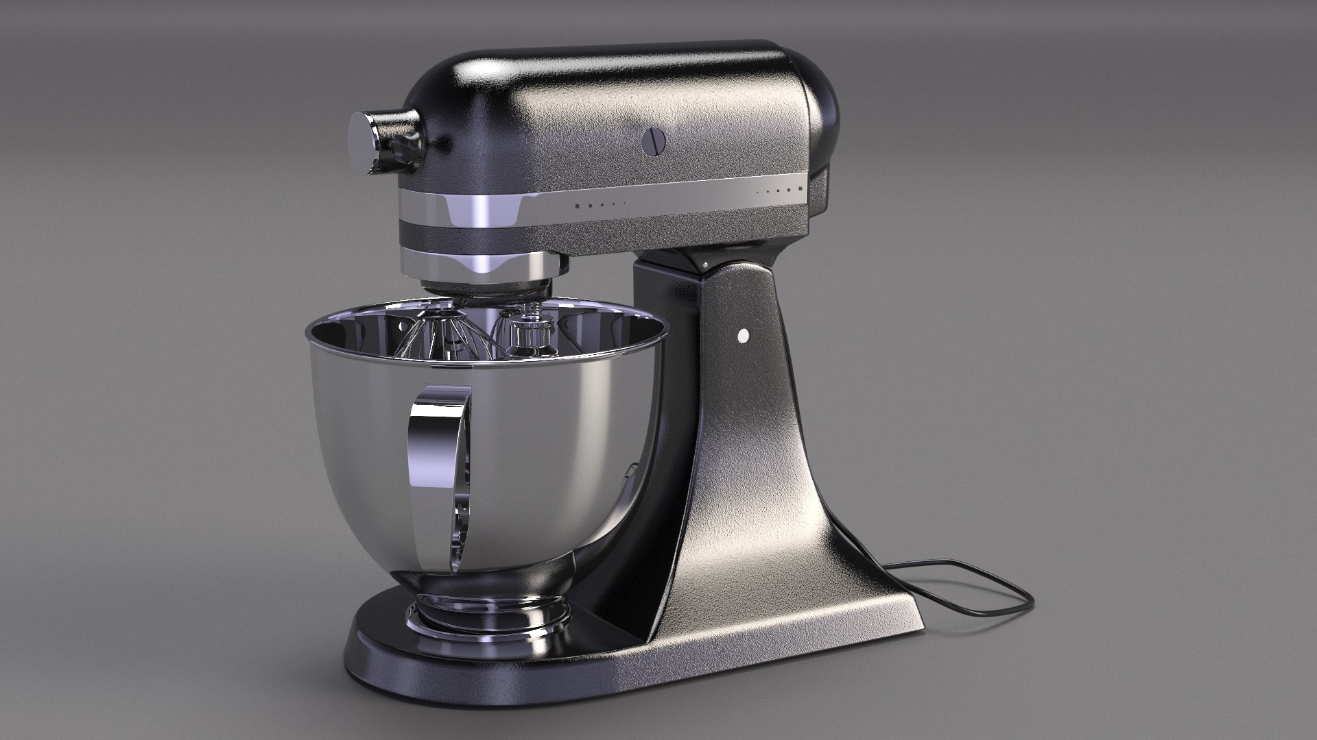 Retro Stand Mixer 3D Model - TurboSquid 2131150