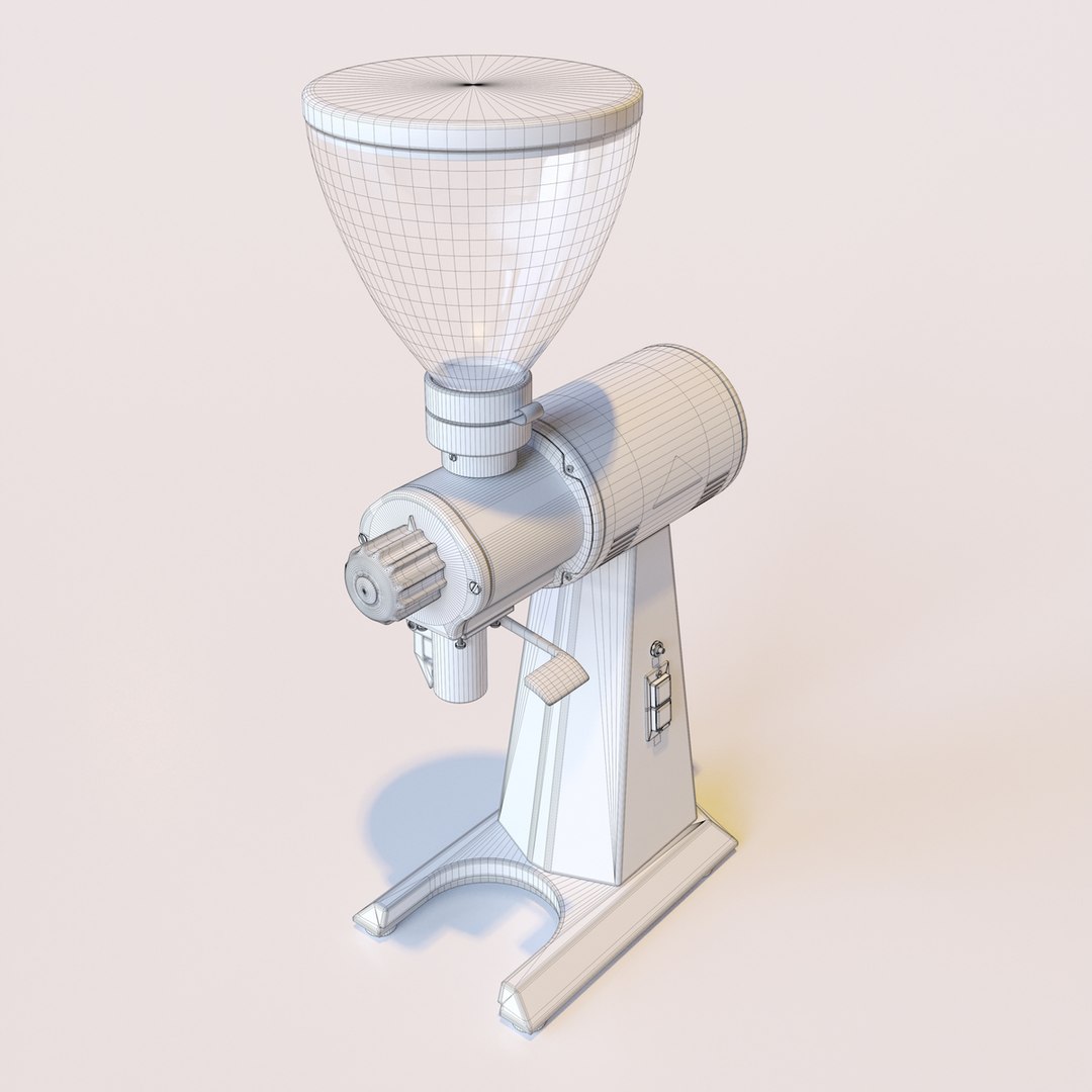 3D Coffee Grinder Model - TurboSquid 1306389