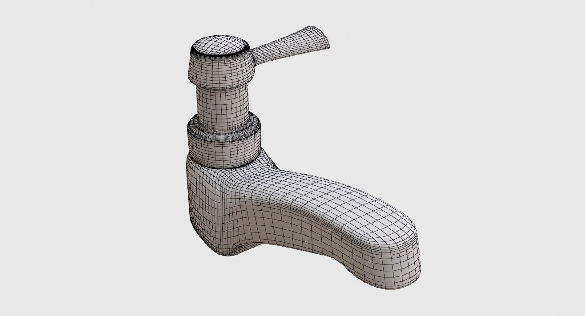 Bathroom Faucet 3D Model - TurboSquid 1498639