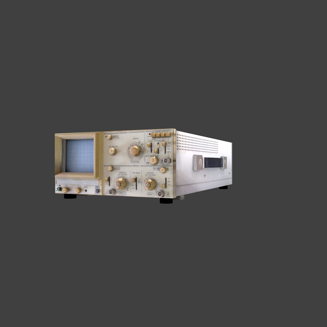 Oscilloscope Package Model - TurboSquid 2391817