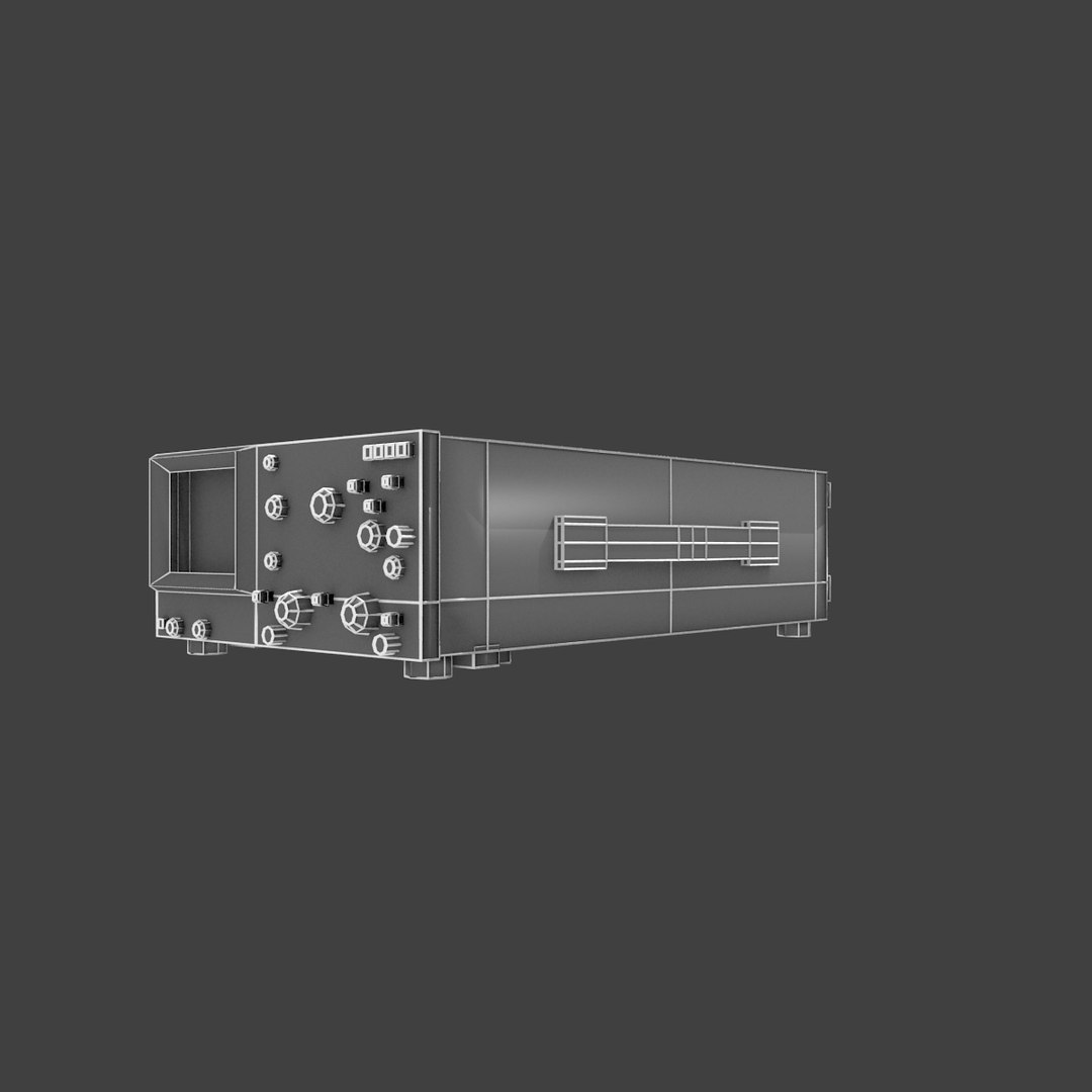 Oscilloscope Package Model - TurboSquid 2391817