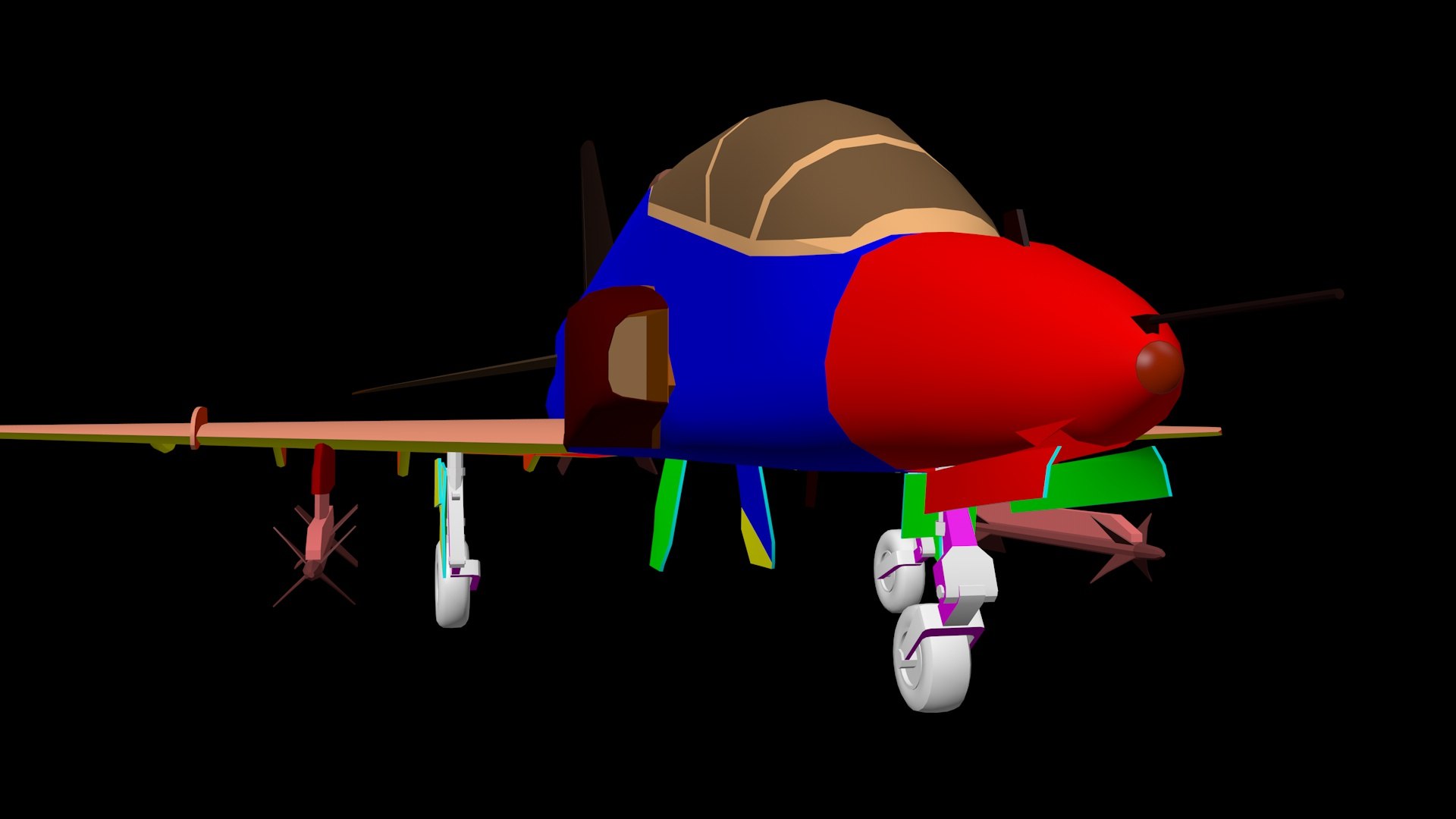 3D Model BAe HAWK MK-14 FIGHT PLANE - TurboSquid 2080808
