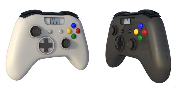 3D controller gamepad model - TurboSquid 1262463