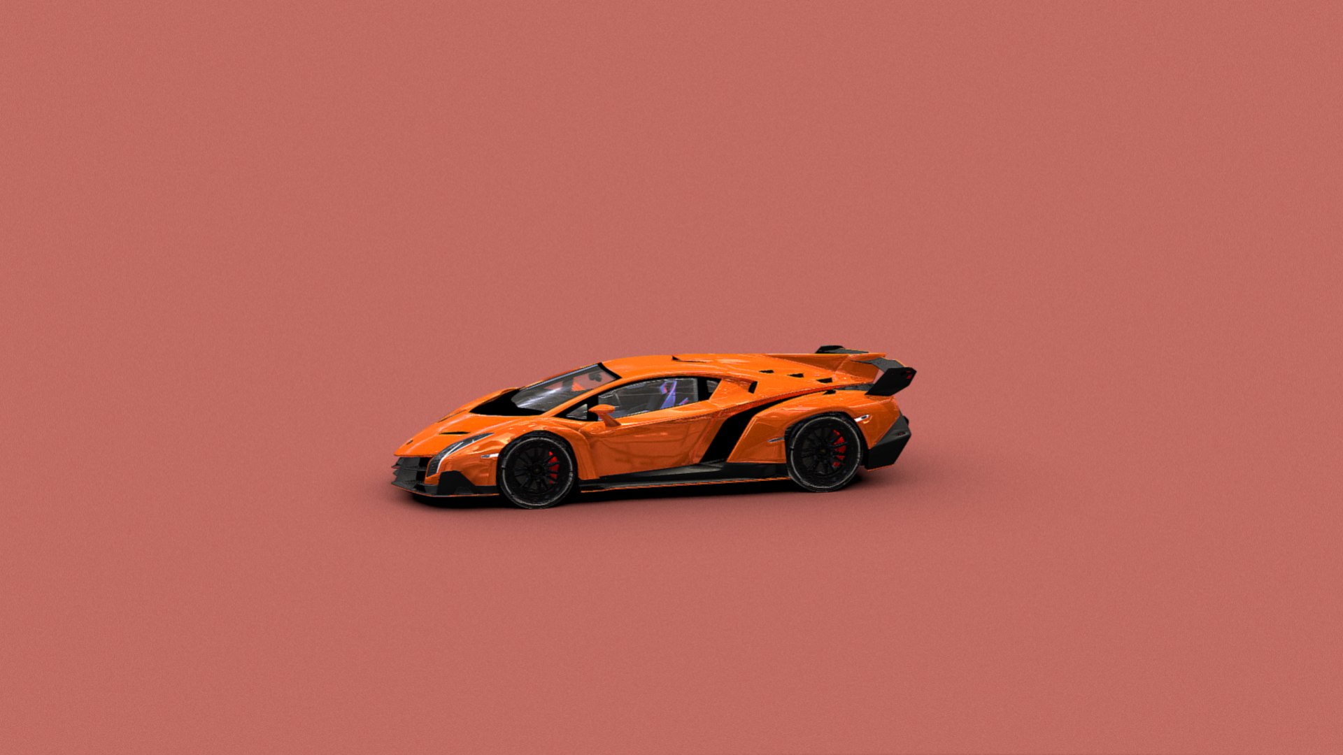 Lamborghini Veneno - High-Performance Supercar 3D Model Model ...
