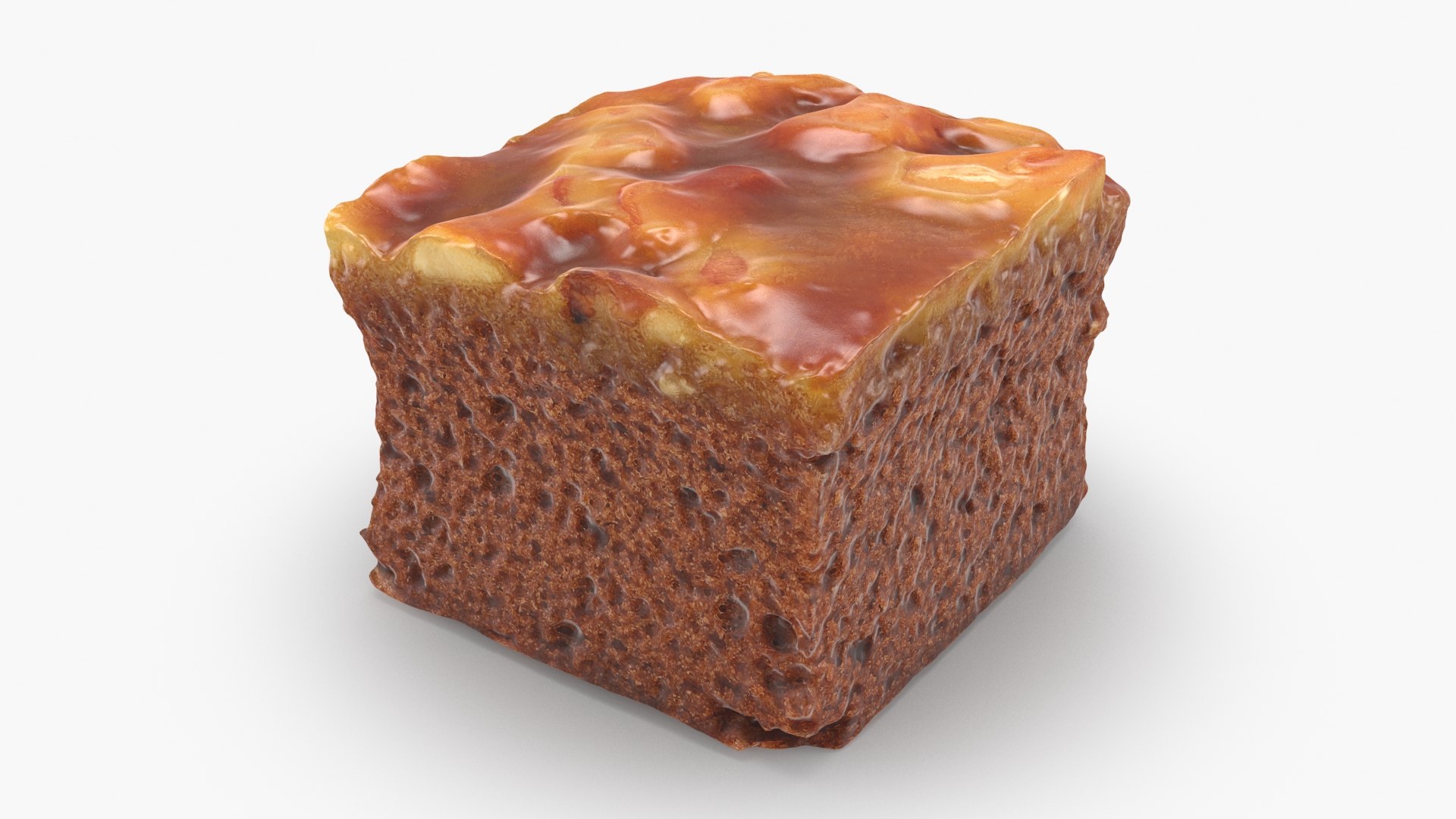 Toffee Cake 02 3D Model - TurboSquid 1917893