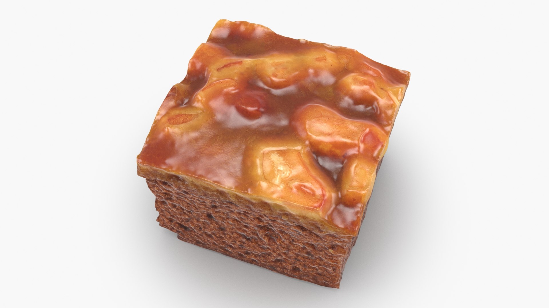 Toffee Cake 02 3D Model - TurboSquid 1917893