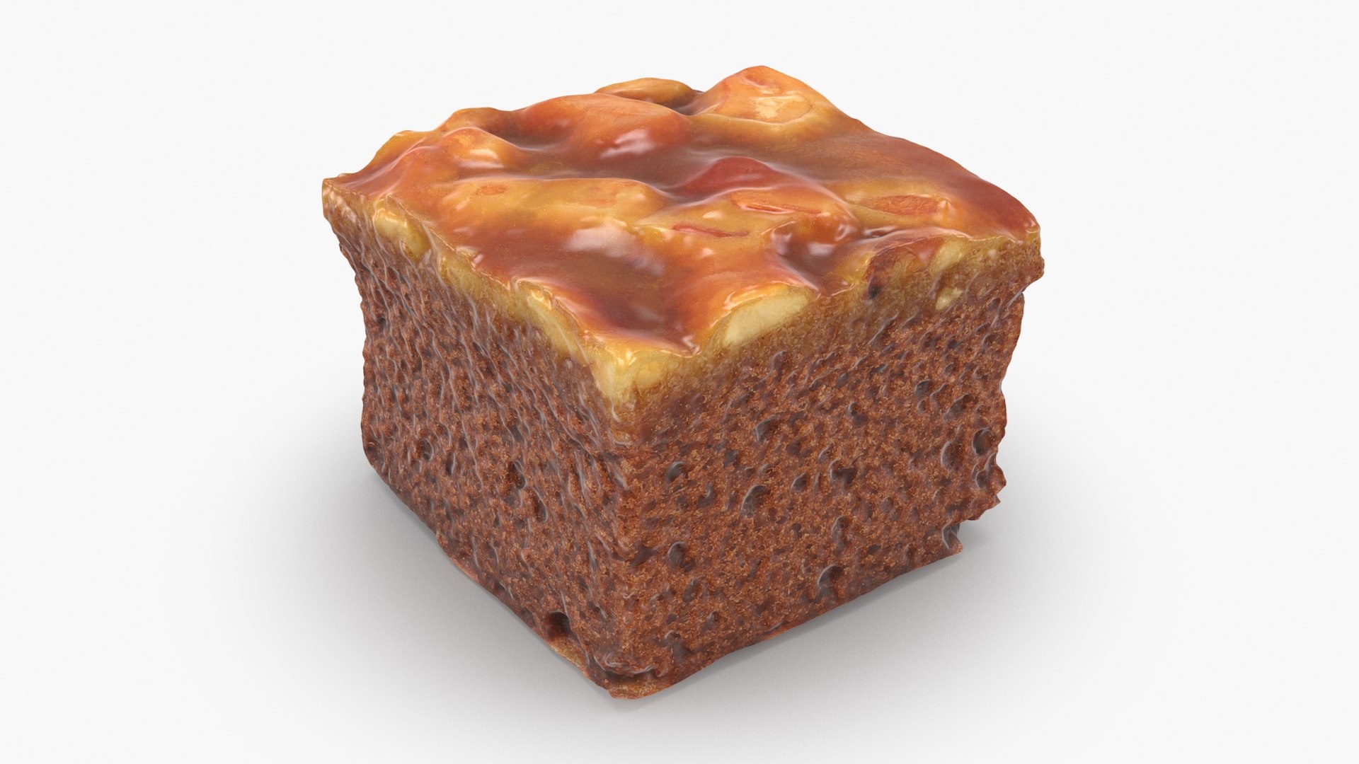 Toffee Cake 02 3D Model - TurboSquid 1917893