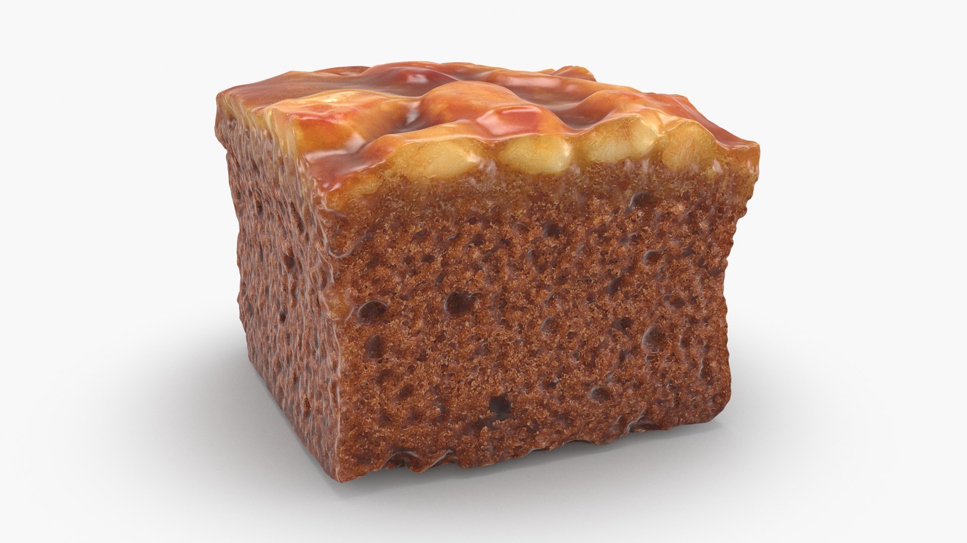Toffee Cake 02 3D Model - TurboSquid 1917893