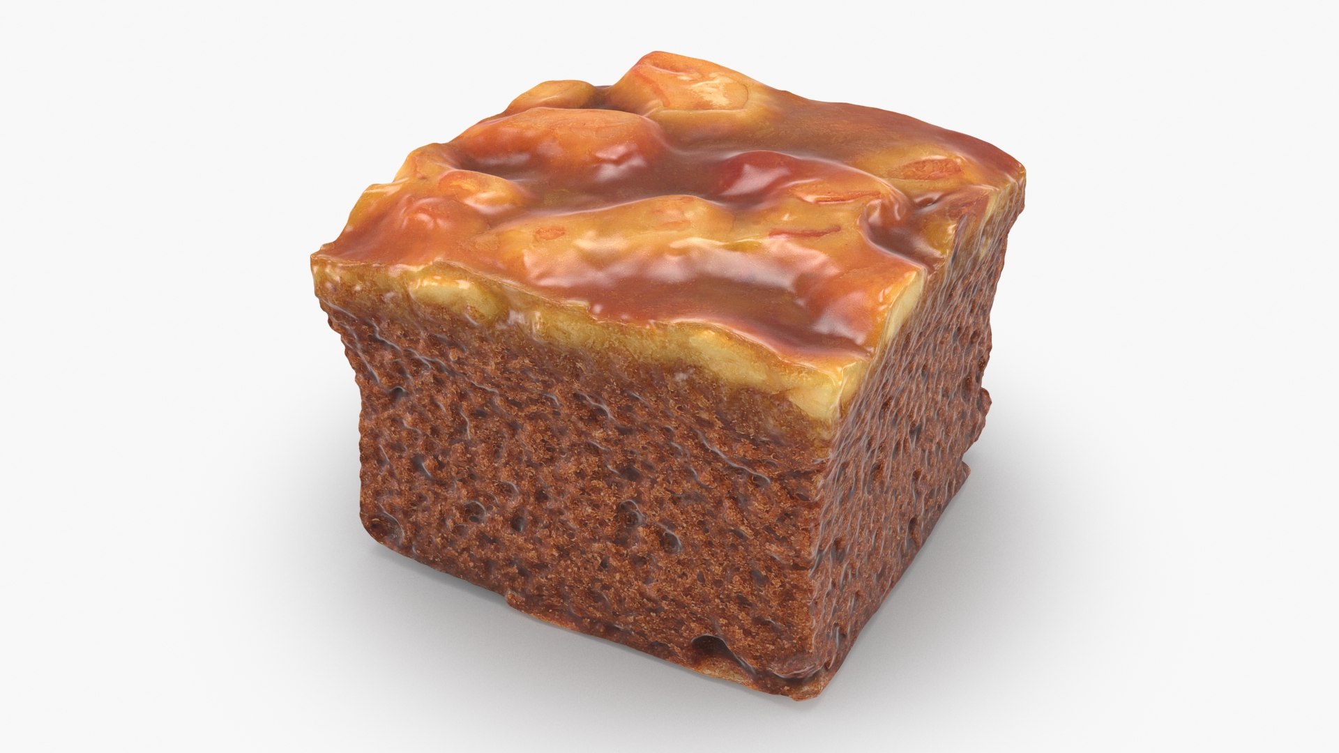 Toffee Cake 02 3D Model - TurboSquid 1917893