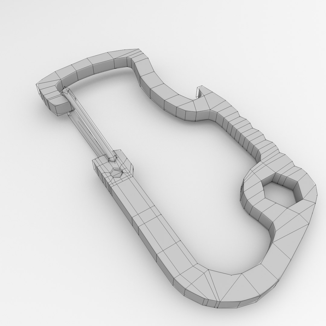3d Leatherman Carabiner
