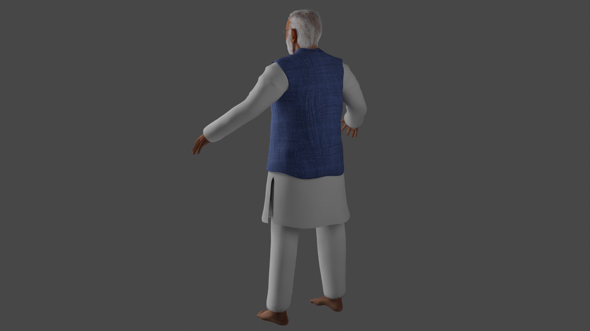3D Narendra Modi - TurboSquid 2155347