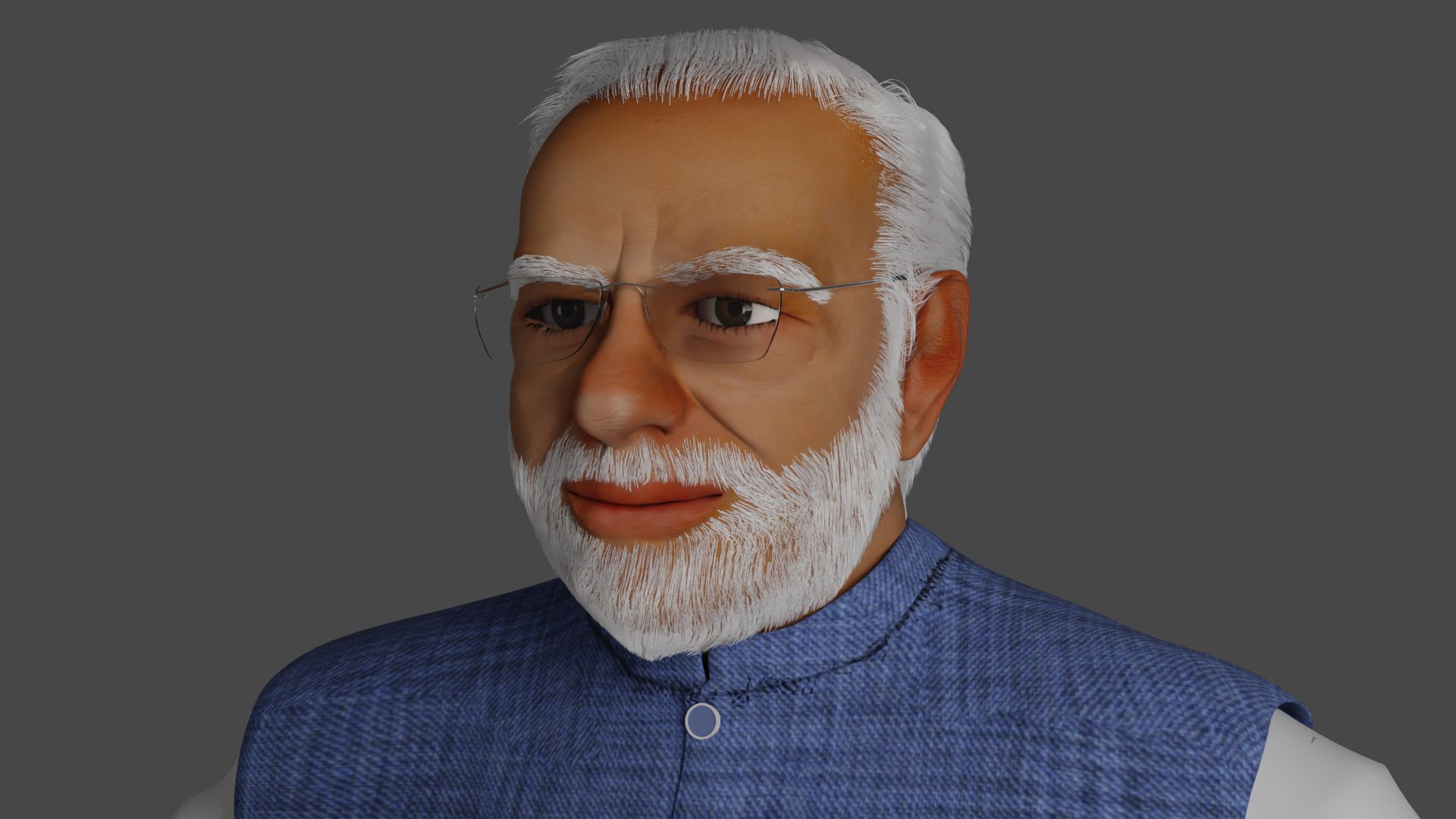 3D Narendra Modi - TurboSquid 2155347