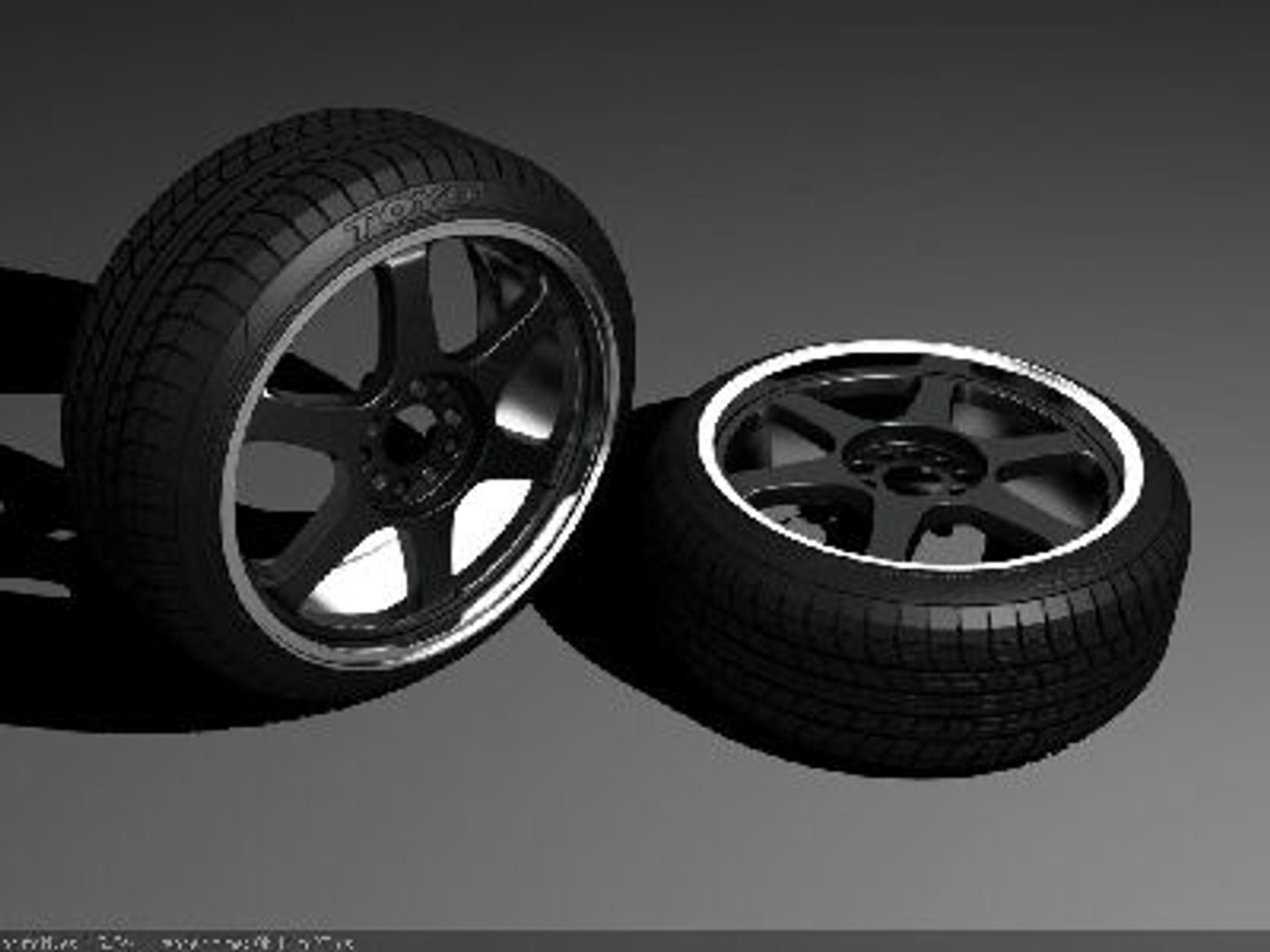 rim tyre 3d model
