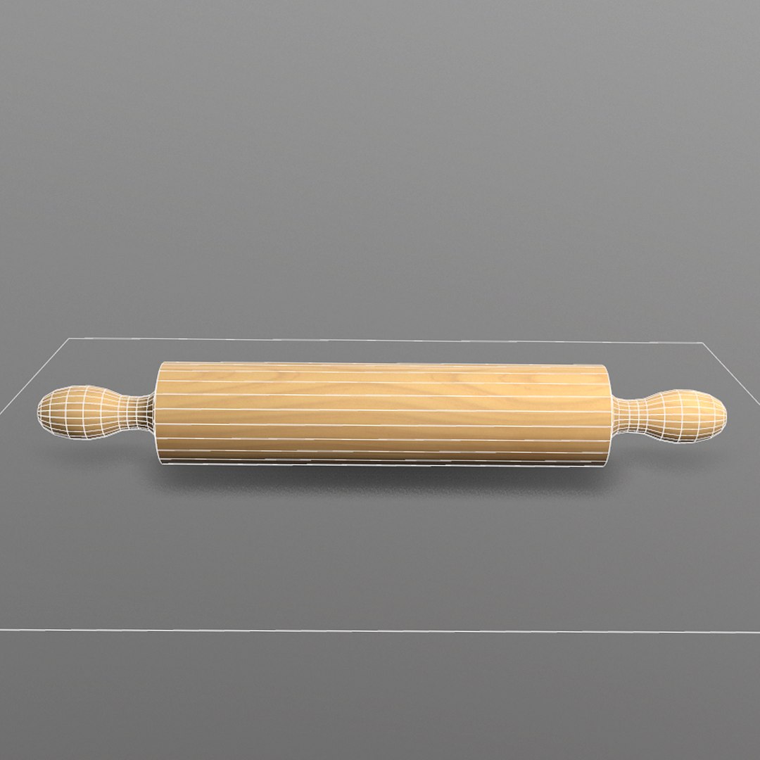 Rolling Pin 3D Model - TurboSquid 1289700