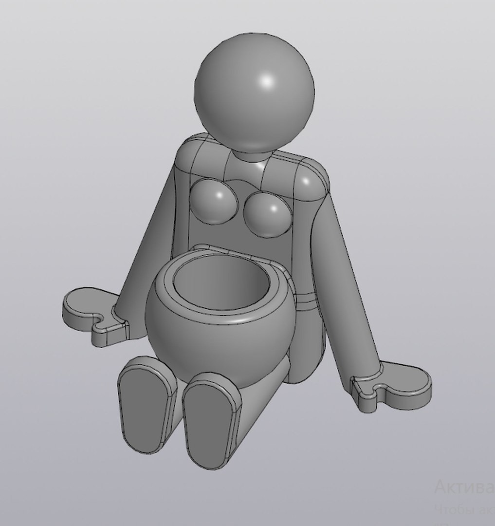 3D model flowerpot holder small things - TurboSquid 1702565