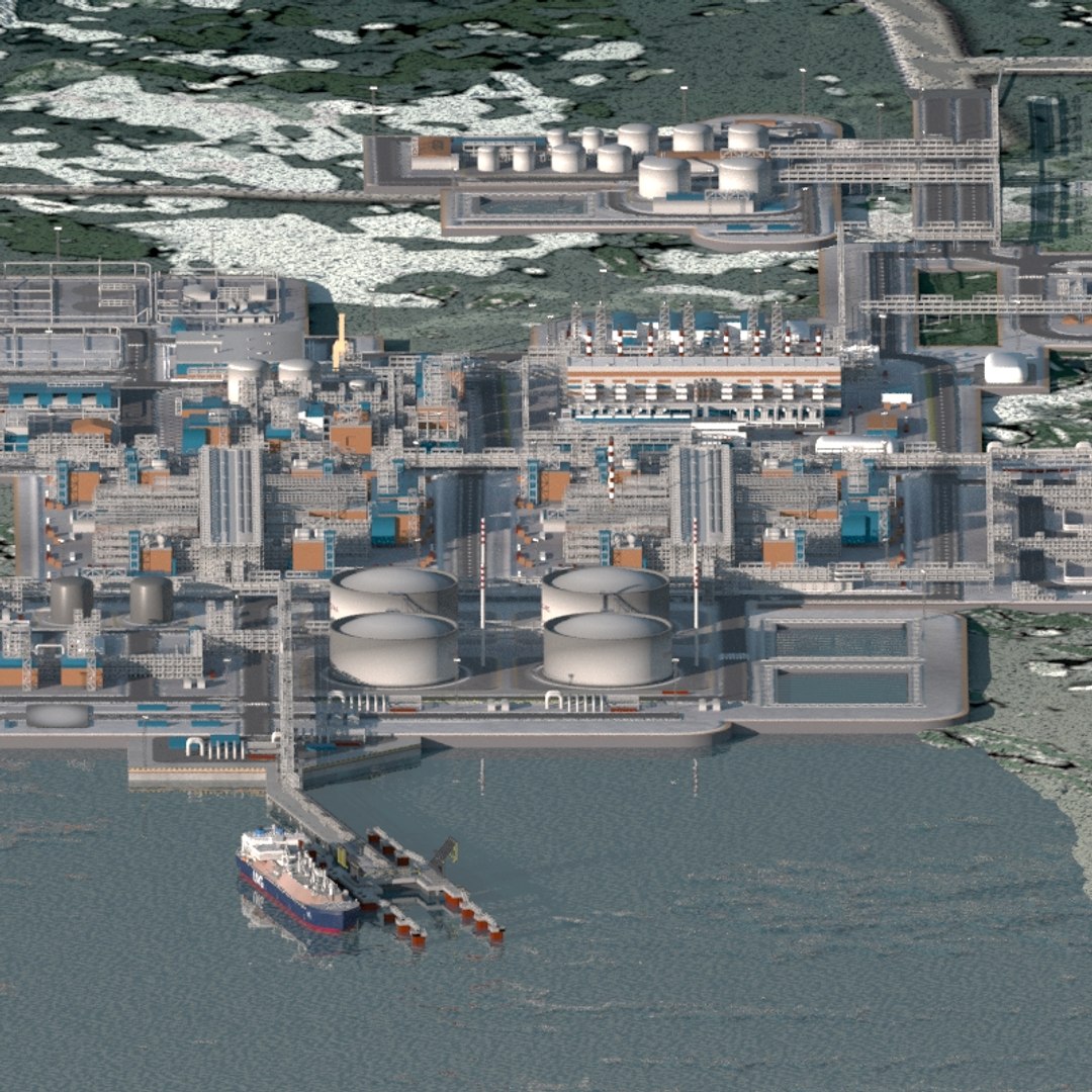 Seaport 3D Model - TurboSquid 1985280