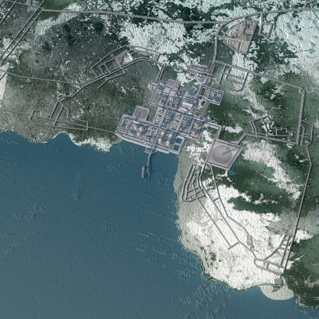 Seaport 3D Model - TurboSquid 1985280