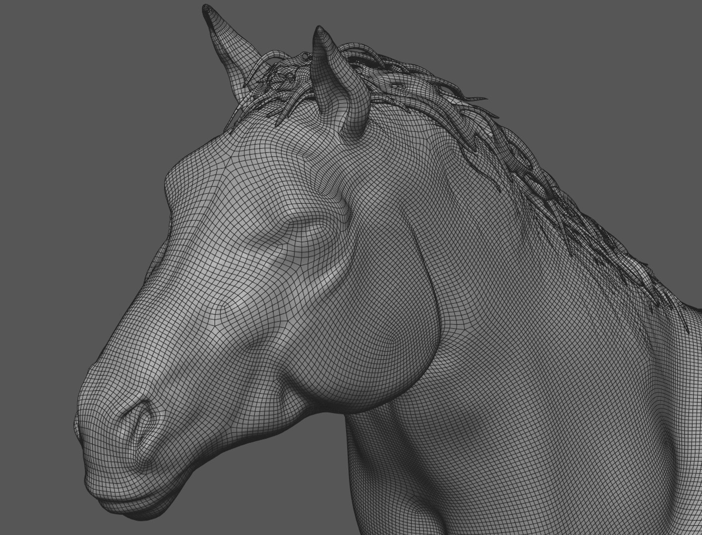 Stallion Horses 3D Model - TurboSquid 1611652