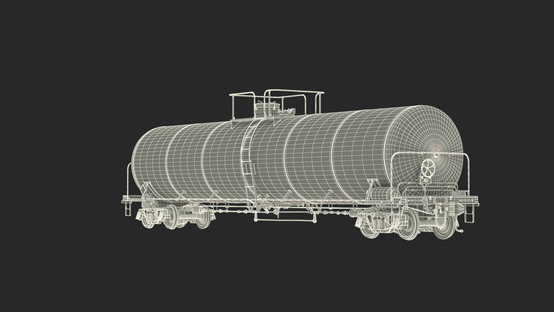 3D Rail Tank Car 2 Model - TurboSquid 2202500