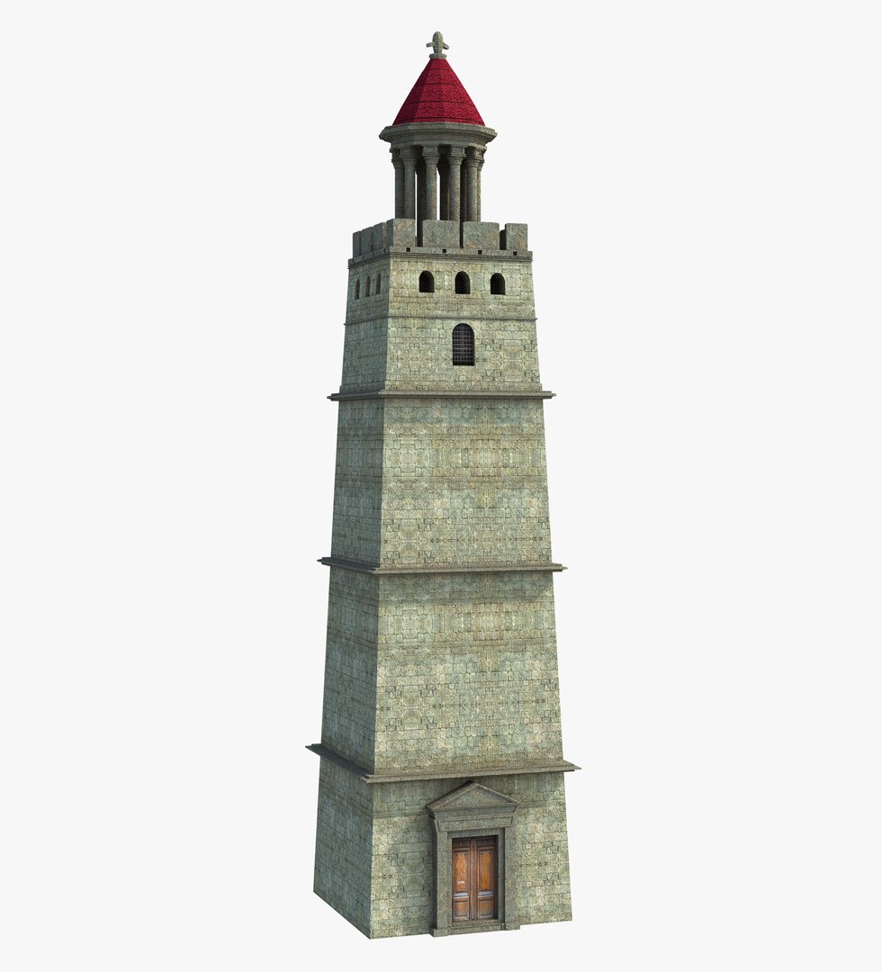 Fantasy Red Guard Tower 3D model - TurboSquid 1727074