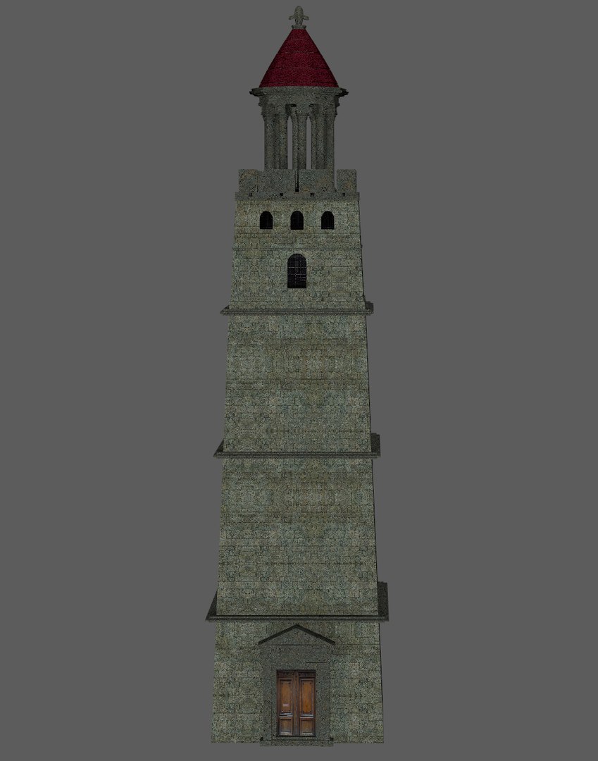 Fantasy Red Guard Tower 3D model - TurboSquid 1727074