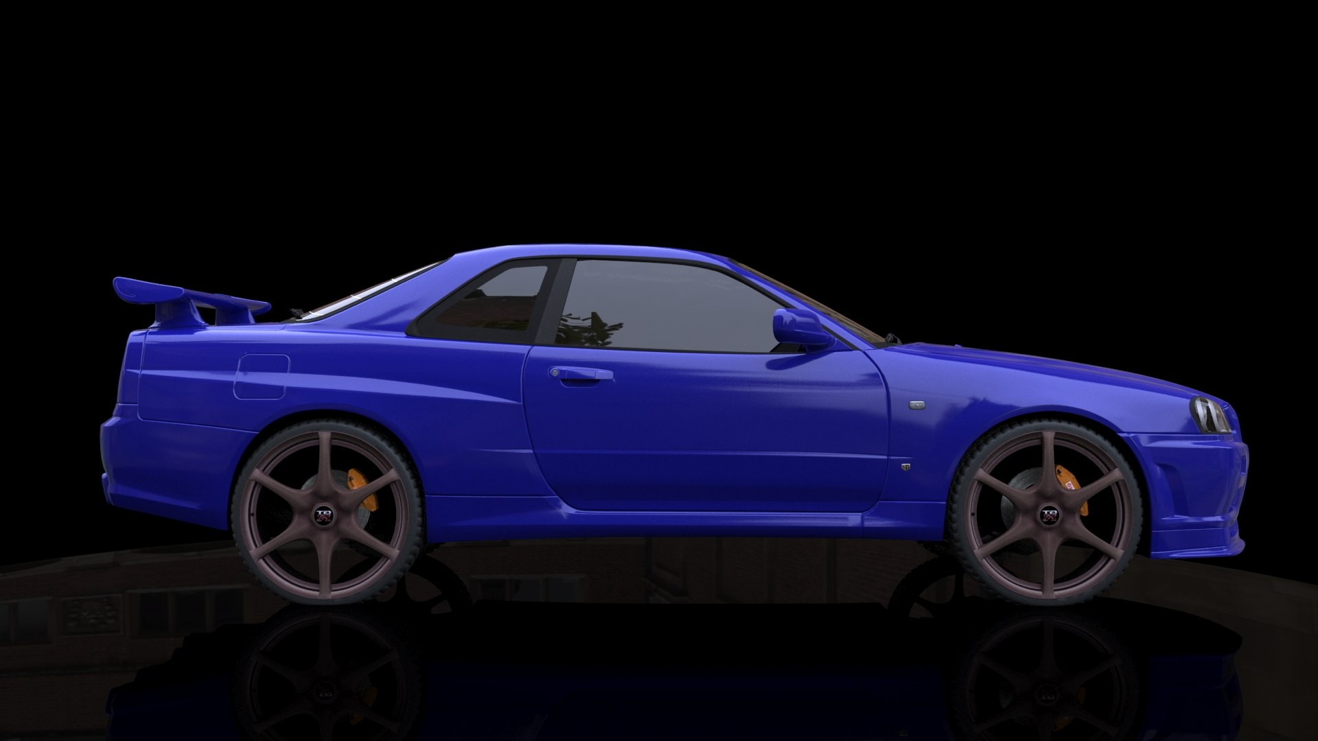 3D 2002 Nissan Skyline GT-R R34 - TurboSquid 2237378