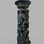 3D Dragon Column - TurboSquid 1290803