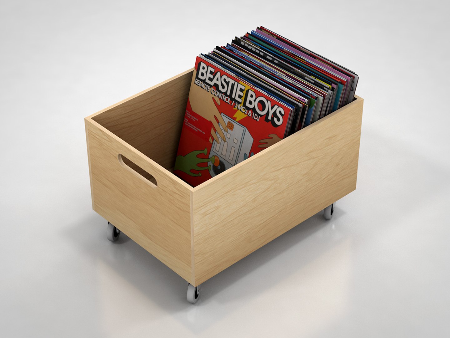 3d Box Vinyl Record 50