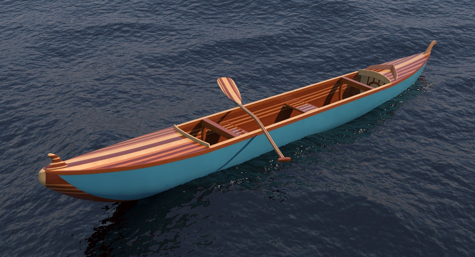 3D Rowing Boats Collection 5 model - TurboSquid 1971113