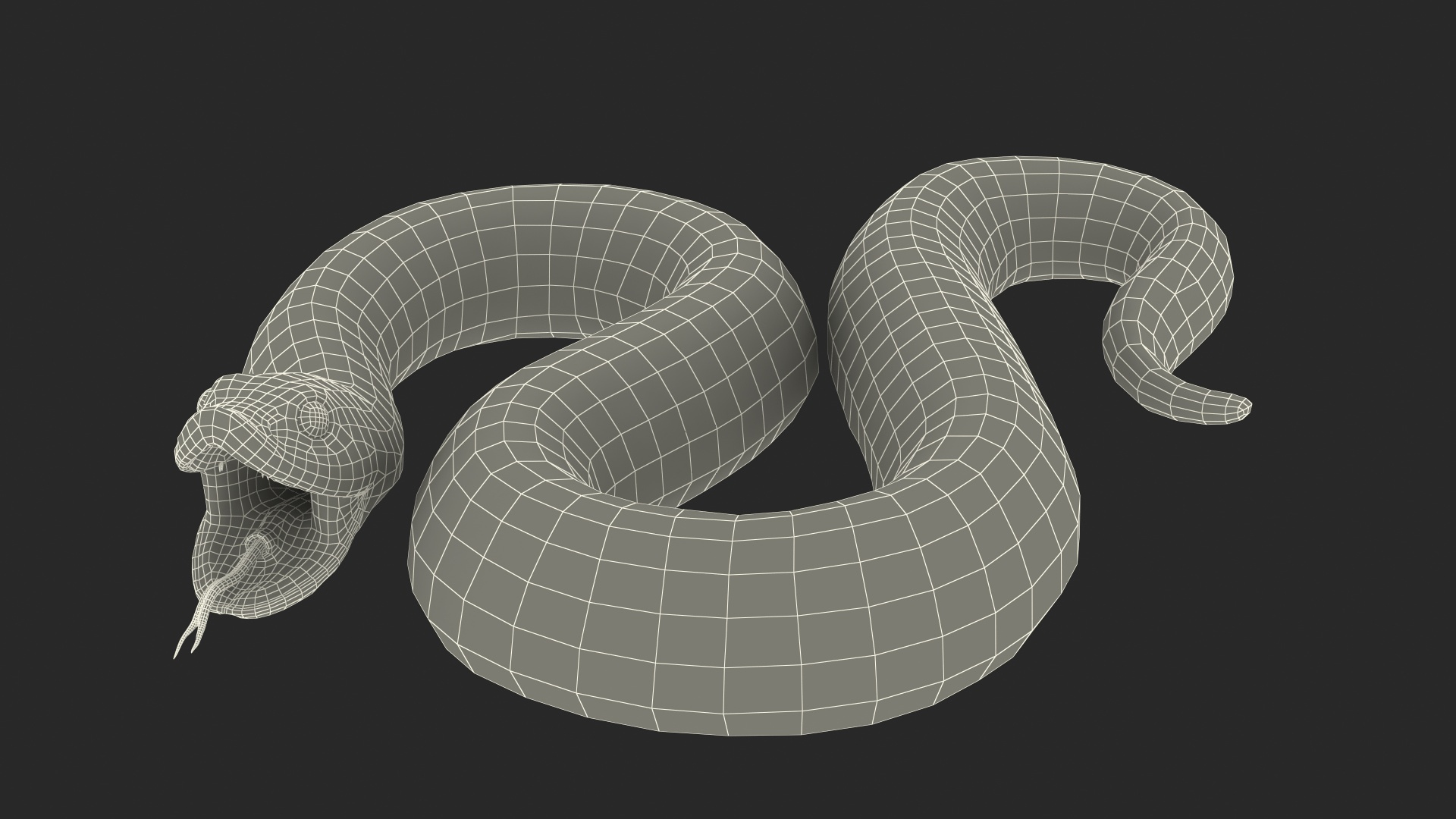 Brown Hognose Snake Rigged Model - TurboSquid 1501047
