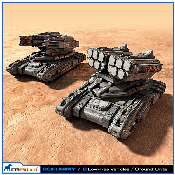 x scifi tanks