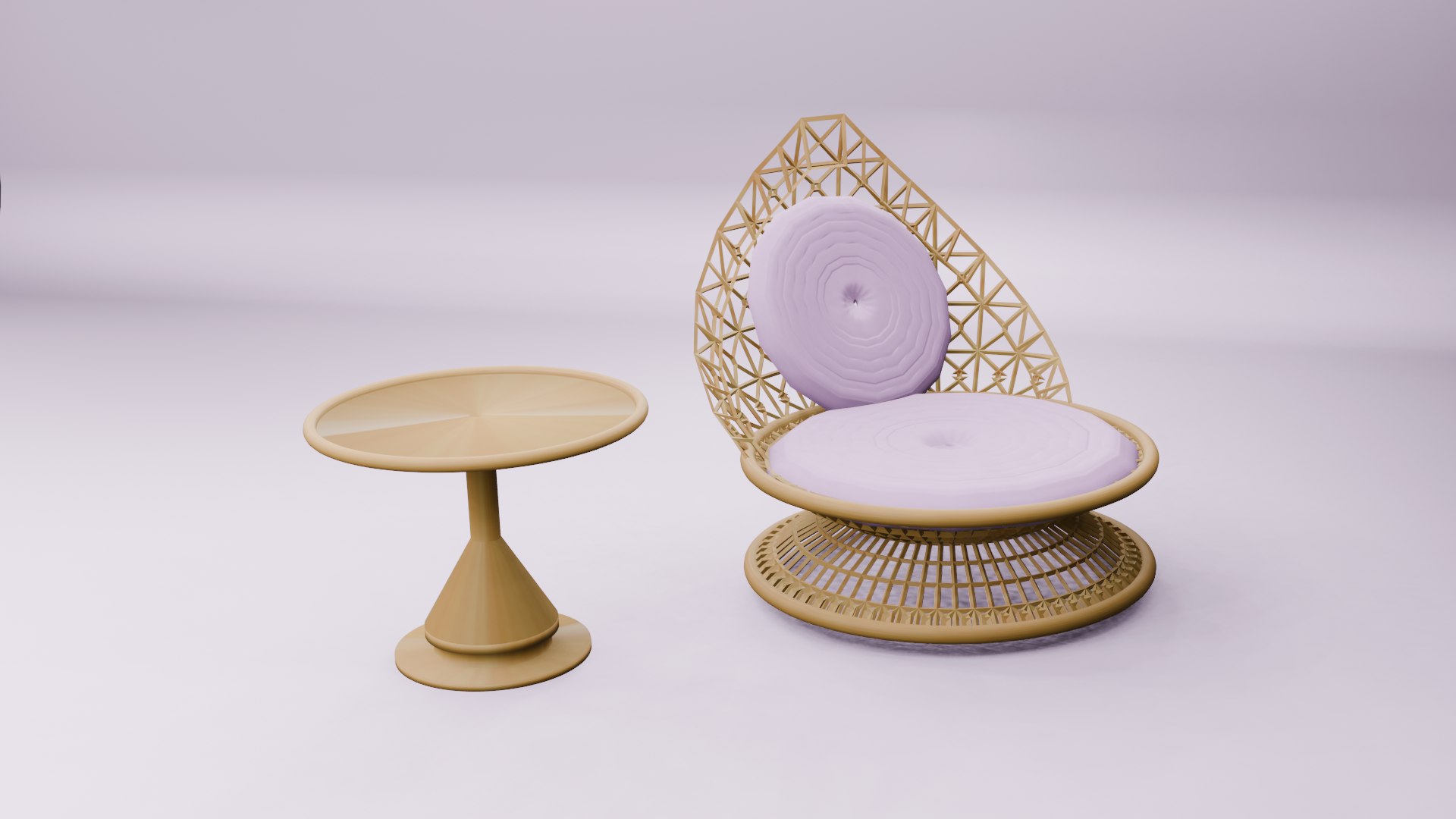 Rattan 3D Model - TurboSquid 2283424