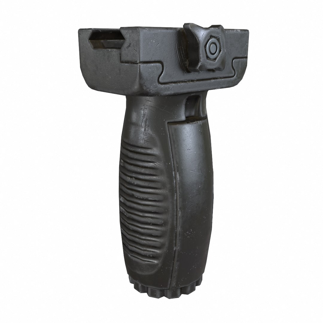 3D Vertical Foregrip Weapon Model - TurboSquid 1398512