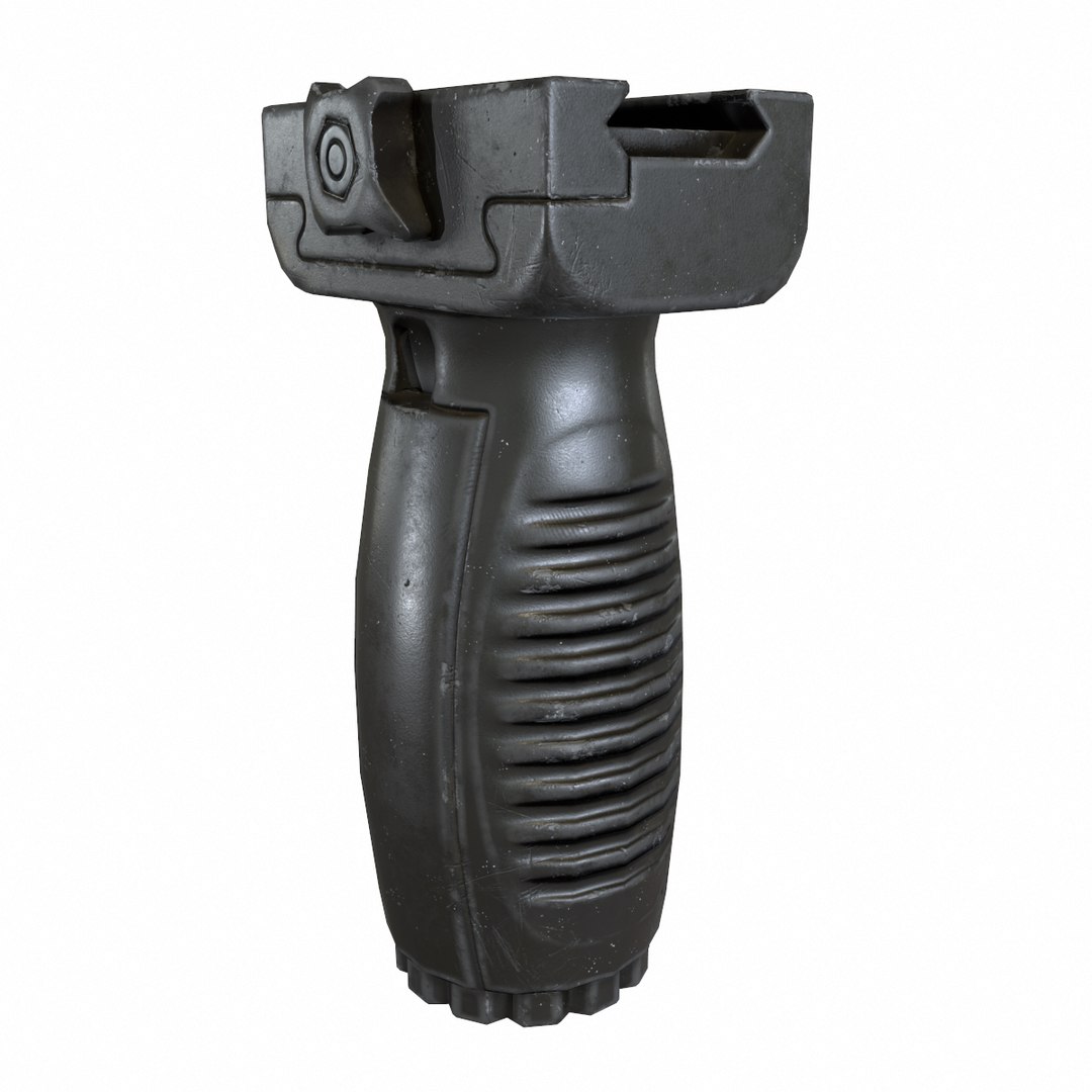 3D Vertical Foregrip Weapon Model - TurboSquid 1398512