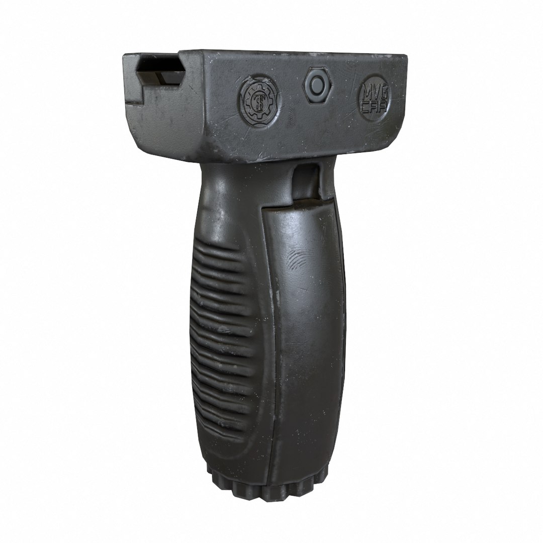 3D Vertical Foregrip Weapon Model - TurboSquid 1398512