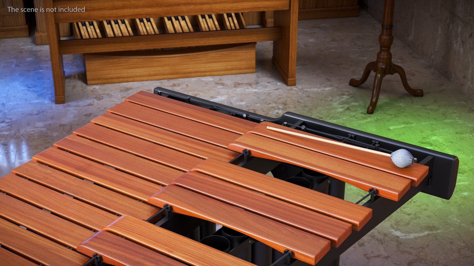 3D Marimba Musical Instrument Majestic M650DB - TurboSquid 2416553