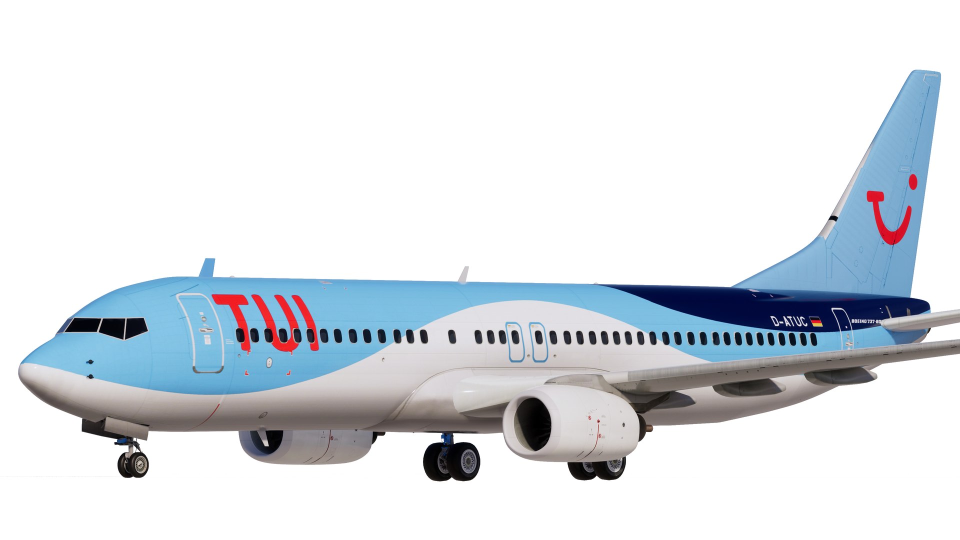 Tui Fly Boeing 737-800 3D model - TurboSquid 1985469