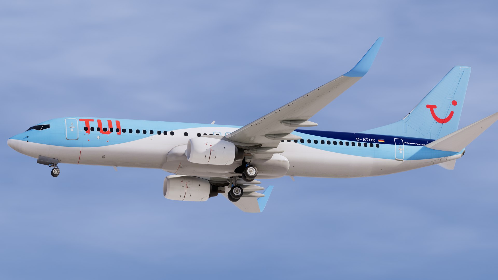 Tui Fly Boeing 737-800 3D model - TurboSquid 1985469