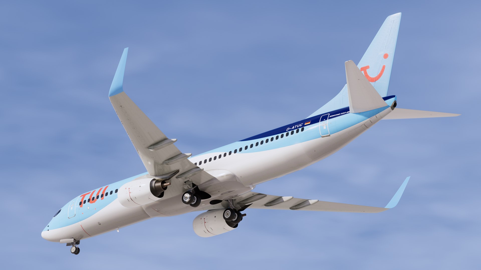Tui Fly Boeing 737-800 3D model - TurboSquid 1985469