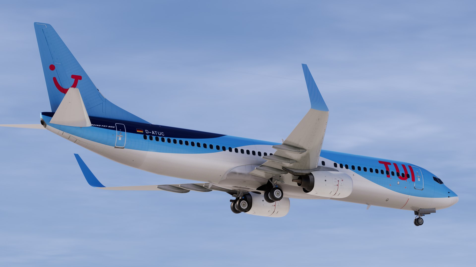Tui Fly Boeing 737-800 3D model - TurboSquid 1985469