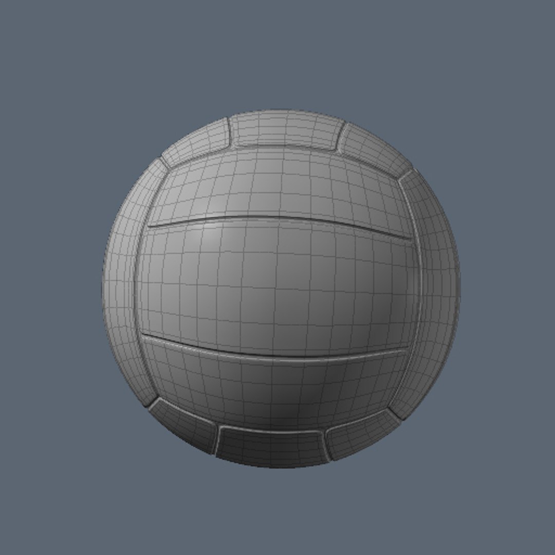 Volleyball Ball Obj