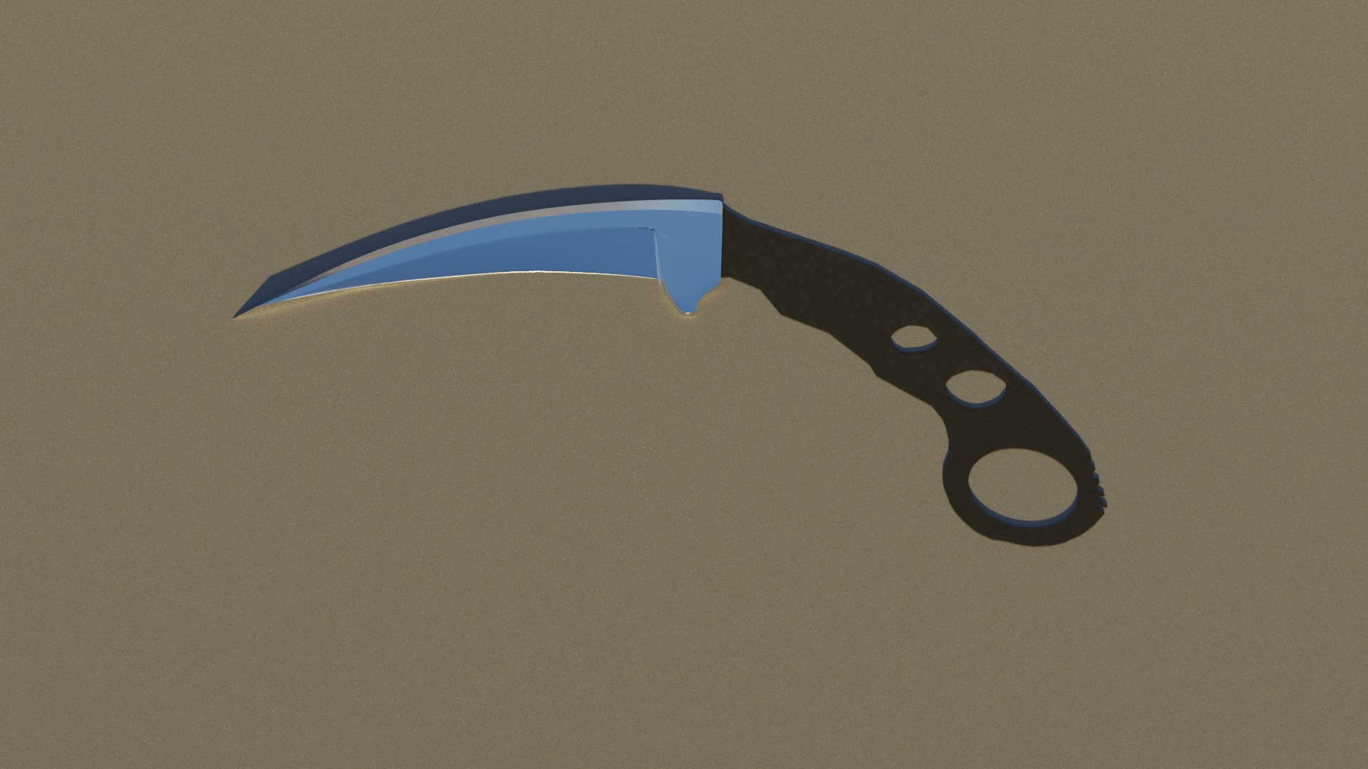 3D karambit knife - TurboSquid 1507701
