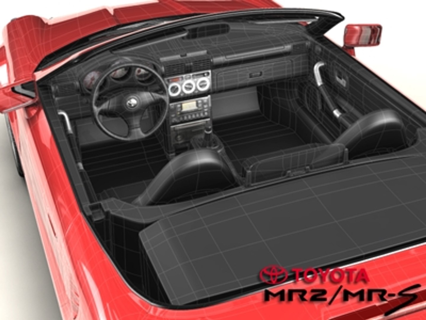 Toyota Mr2 Mrs 3d Model