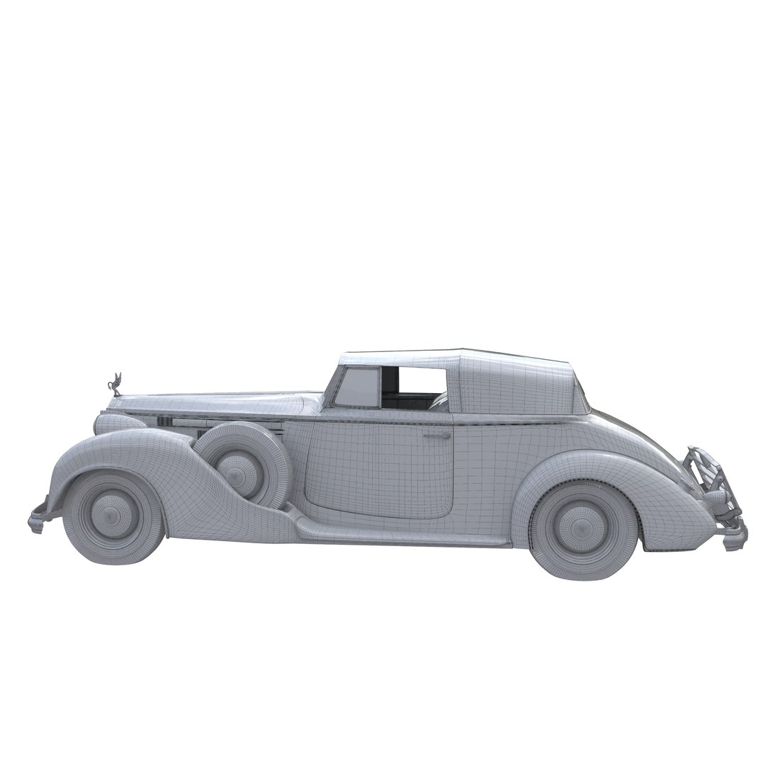 Packard Twelve Victoria 3D Model - TurboSquid 2153069
